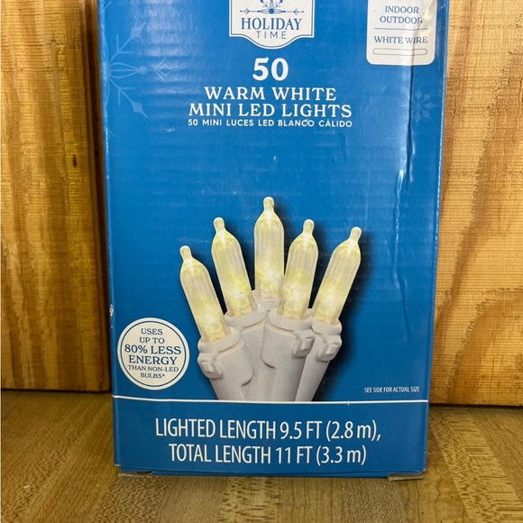 Holiday Time | Holiday | Holiday Time Warm White Mini Led Lights Lot Of ...